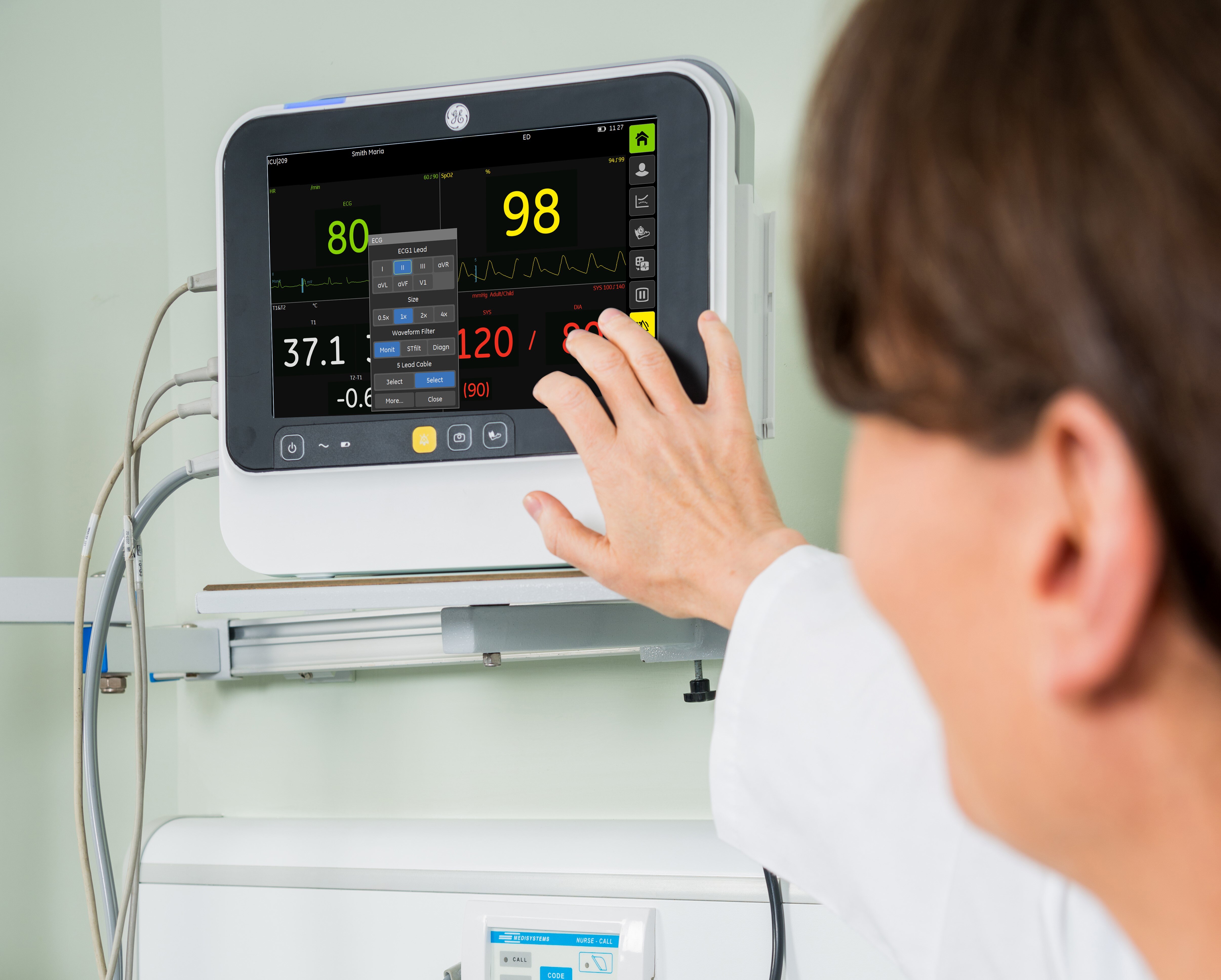 Configurações gerais dos Monitores multiparamétricos| GE HealthCare