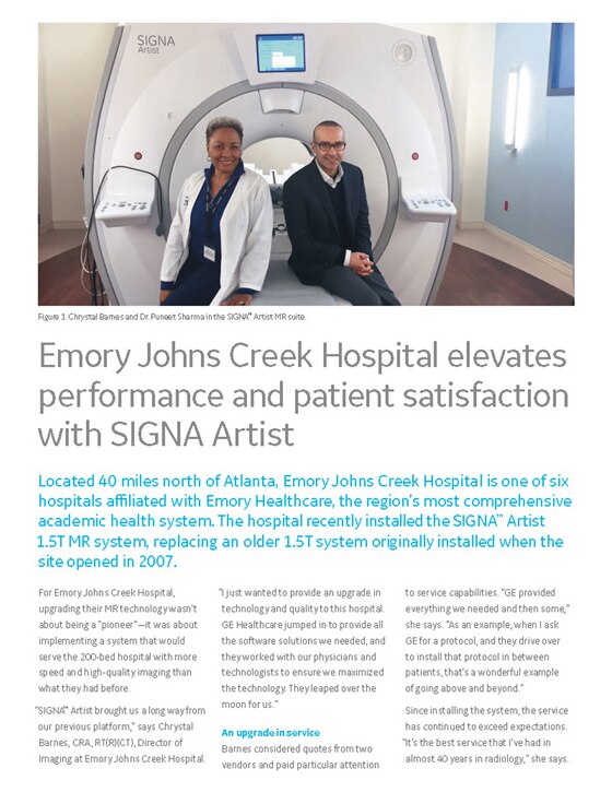 SIGNA™ Artist | GE Healthcare| GE Healthcare